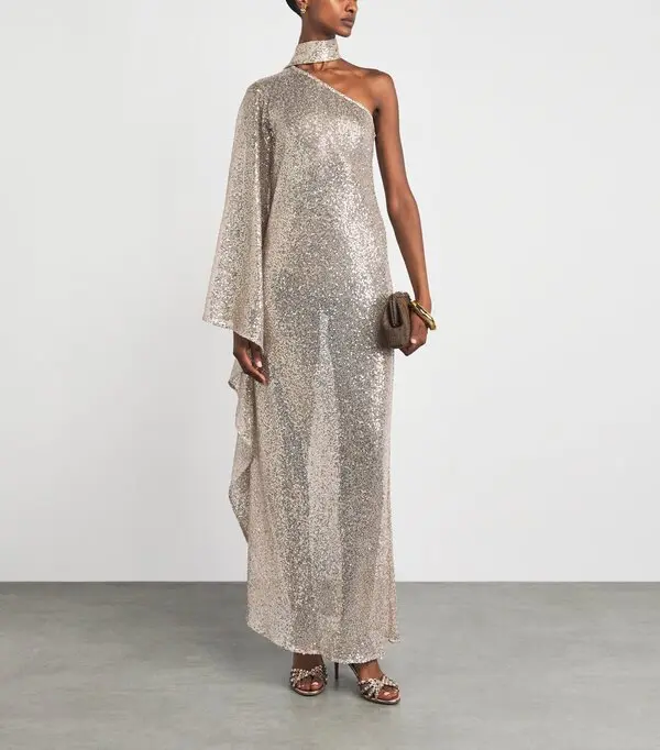 TALLER MARMO Sequin Ubud Disco Maxi Dress