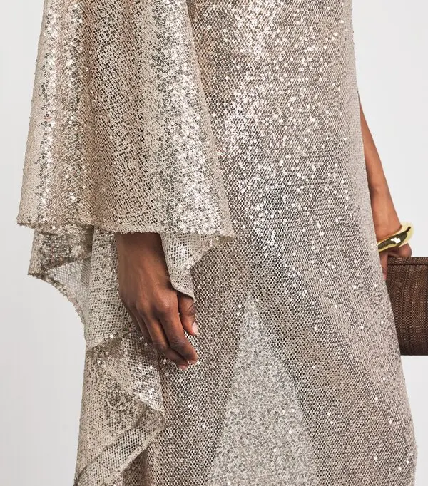 TALLER MARMO Sequin Ubud Disco Maxi Dress