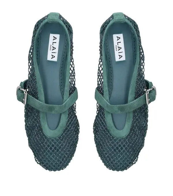 Alaïa Mesh Ballet Flats