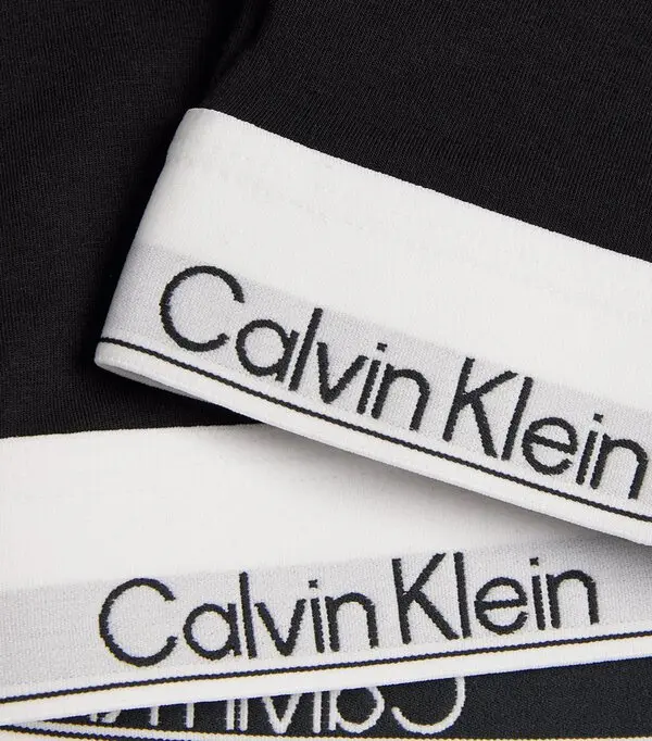Calvin Klein Cotton-blend Icon Unlined Bralette