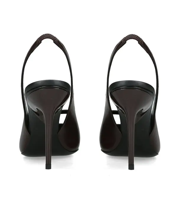 Alaïa Leather Drop Slingback Pumps 90