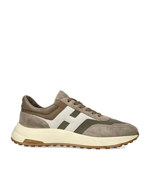 Hogan Suede Hyperlight Sneakers - Brown