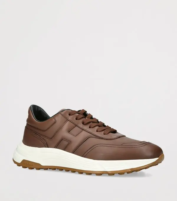 Hogan Leather Hyperlight Sneakers