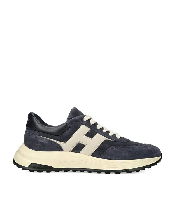 Hogan Suede Hyperlight Sneakers - White