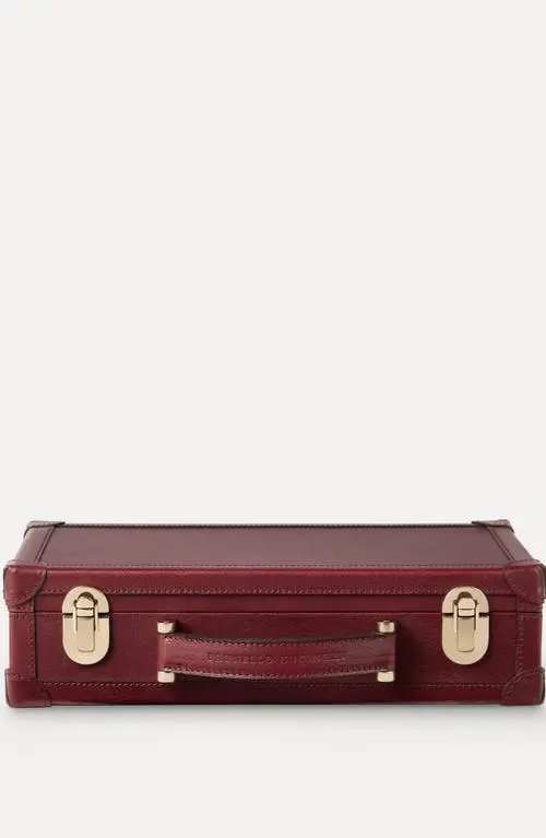Brunello Cucinelli Calfskin Glasses Organizer