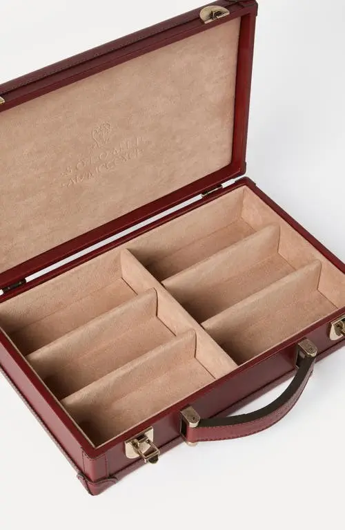 Brunello Cucinelli Calfskin Glasses Organizer