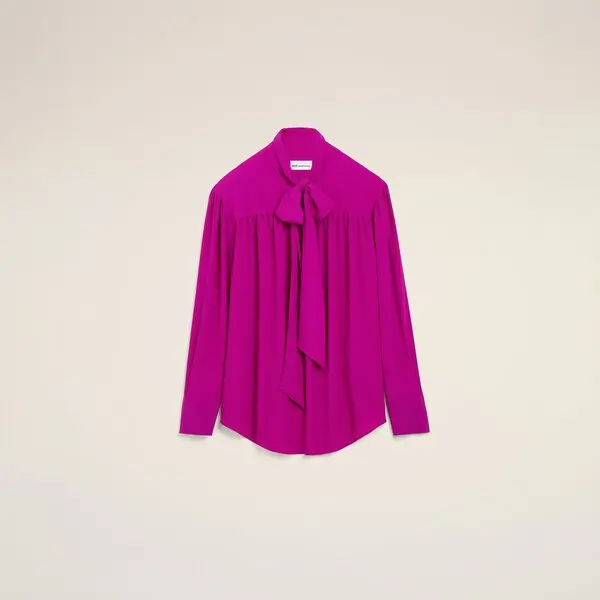 AMI Paris Lavallière Blouse
