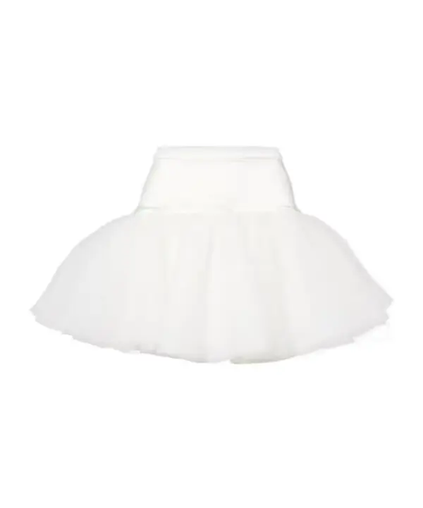 VIVIENNE WESTWOOD Bridal Joe Petticoat Tulle Miniskirt - Ivory