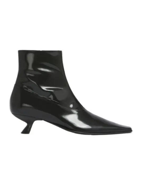 Marni Leather Boot - Black