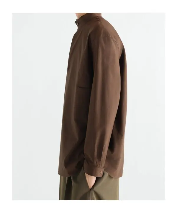 LEMAIRE Sailor Top In Washed Cotton And Silk Blend