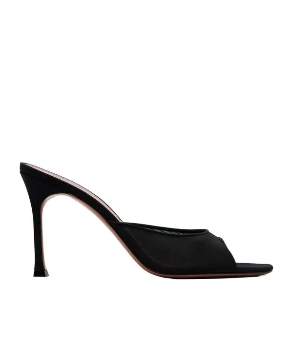 Amina Muaddi Alexa Mesh 95 High-heeled Sandals