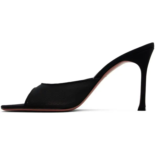 Amina Muaddi Alexa Mesh 95 High-heeled Sandals