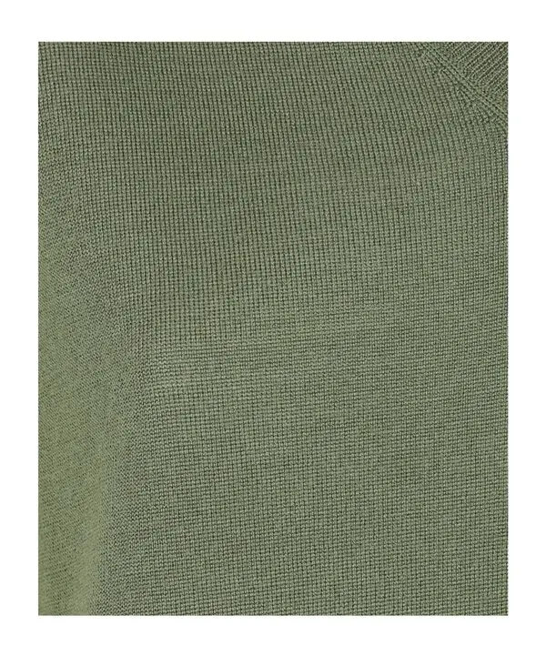 Aspesi Ribbed V-neck Knit Top