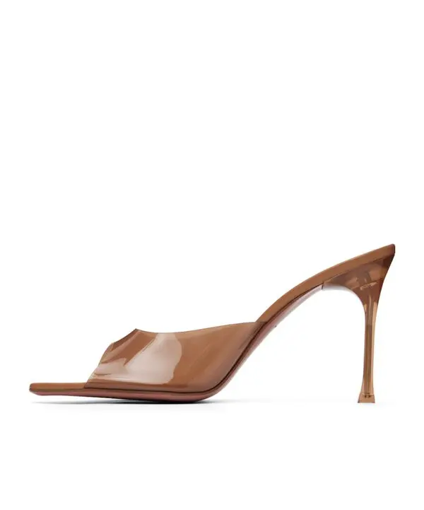 Amina Muaddi Alexa Glass Slipper 95 High-heeled Sandals