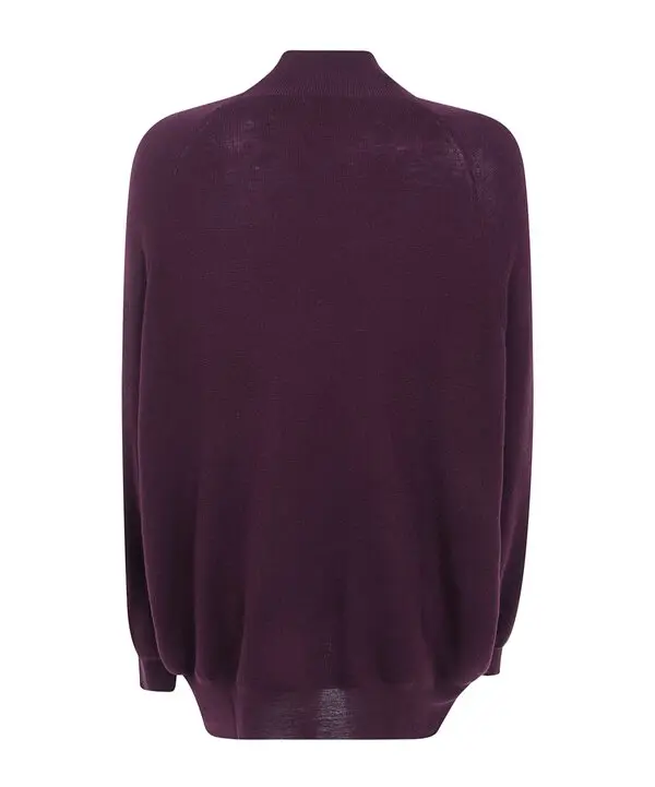 Aspesi Ribbed Long-sleeve Knit Top