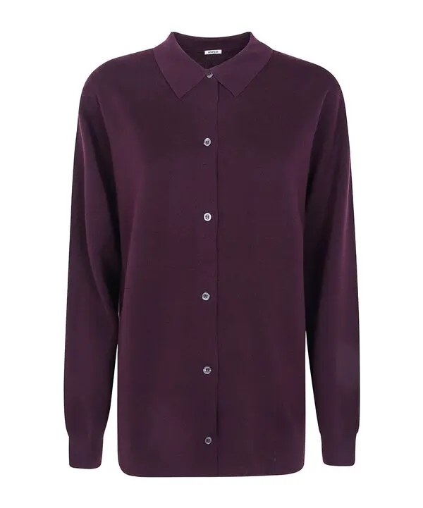 Aspesi Buttoned Polo Sweater - No