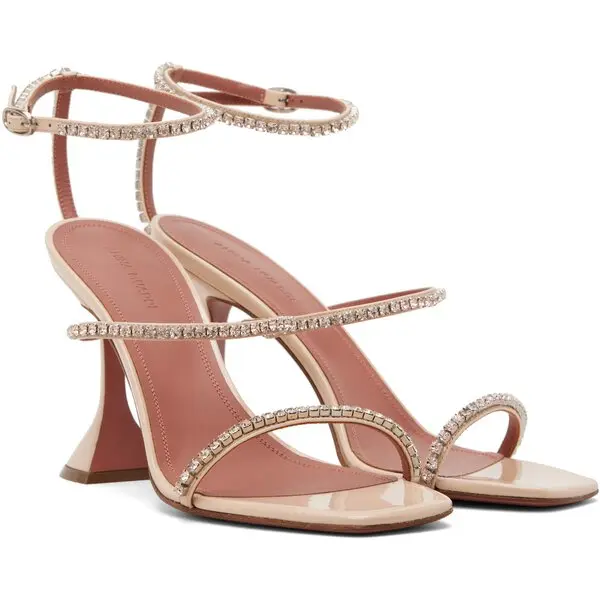 Amina Muaddi Gilda 95 High-heeled Sandals