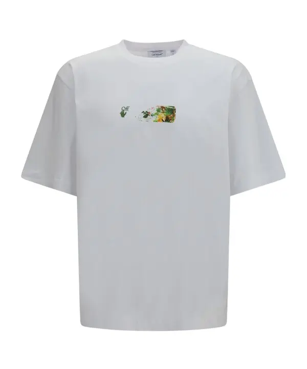 Off-White Spices Arrow Skate Crewneck T-shirt - White
