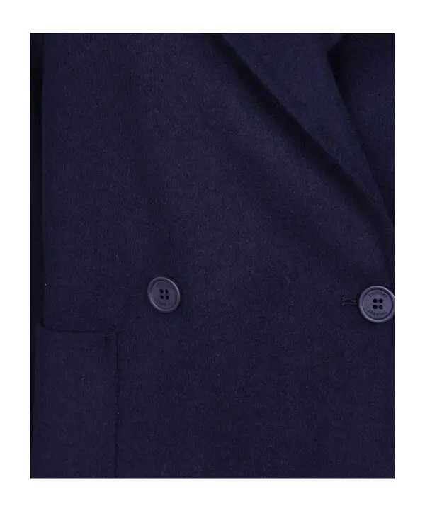 TWINSET Double-breasted Long-sleeved Coat