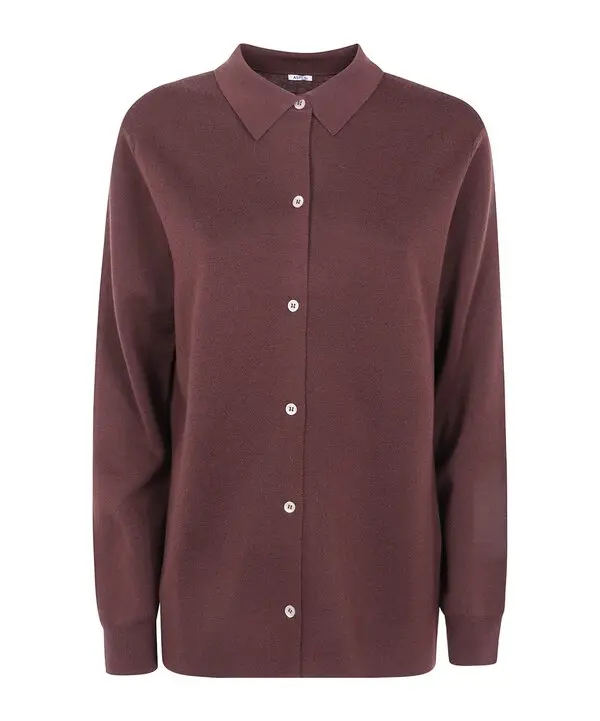 Aspesi Polo Collar Buttoned Cardigan - No