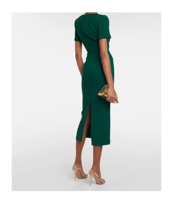 Roland Mouret Moon Wool Midi Dress