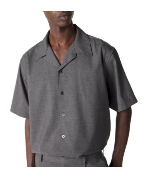Auralee Lightweight Short-sleeve Shirt