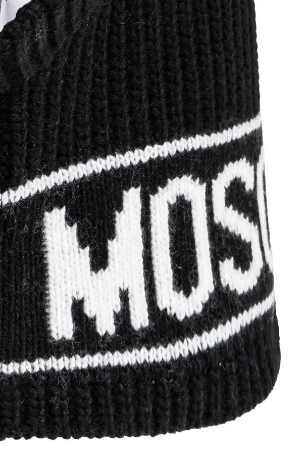 Moschino Intarsia Knit Balaclava
