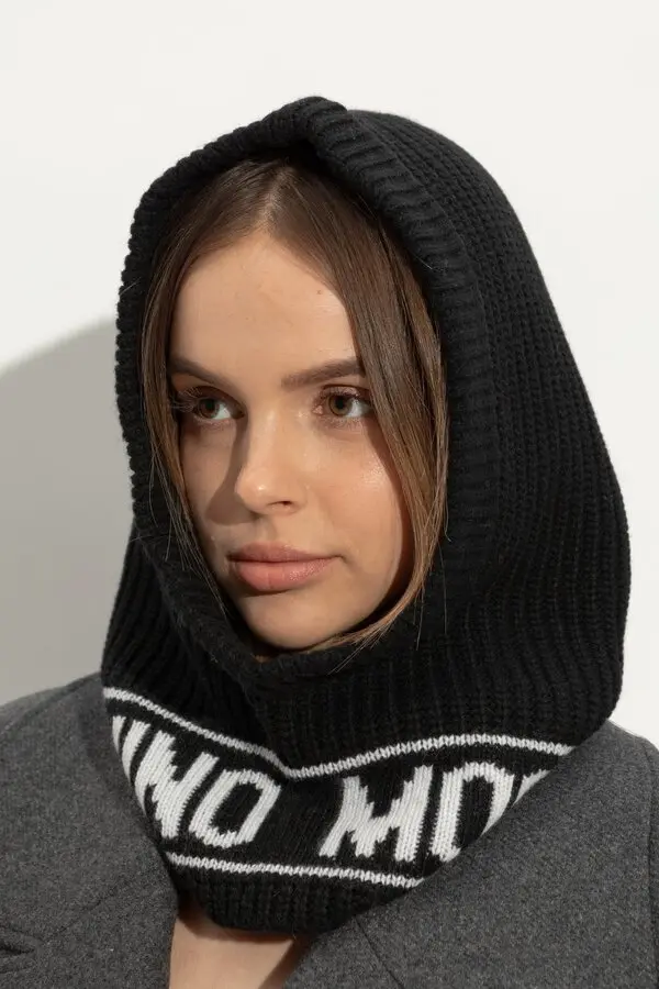 Moschino Intarsia Knit Balaclava