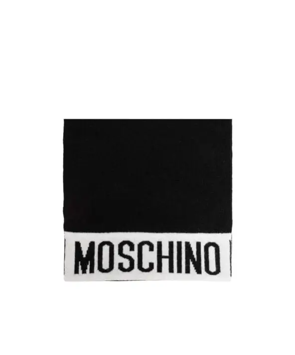 Moschino Intarsia Scarf