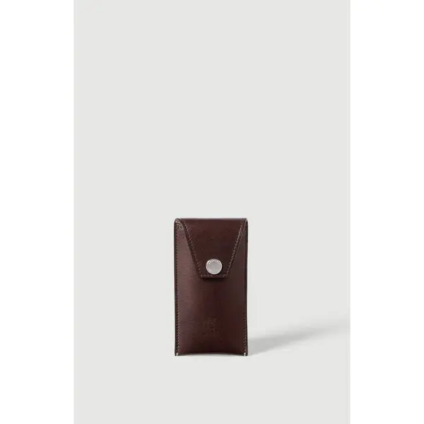 Brunello Cucinelli Grained Leather Watch Holder - Brown