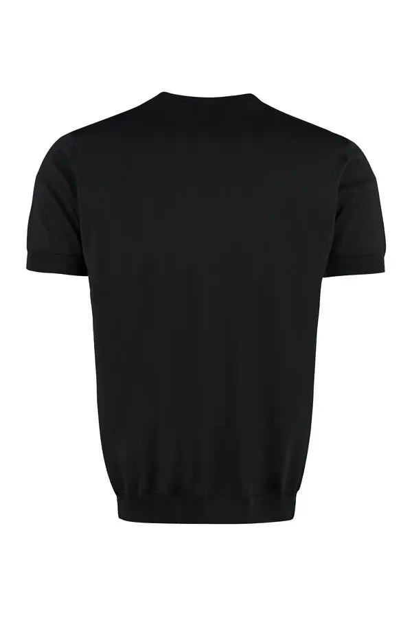 Giorgio Armani Crewneck Short-sleeve Knit Jumper
