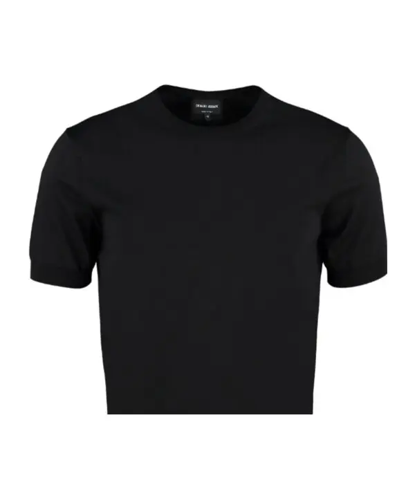 Giorgio Armani Crewneck Short-sleeve Knit Jumper