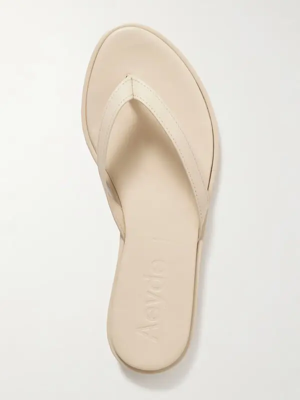 AeydĒ Melody Leather Flip-flops