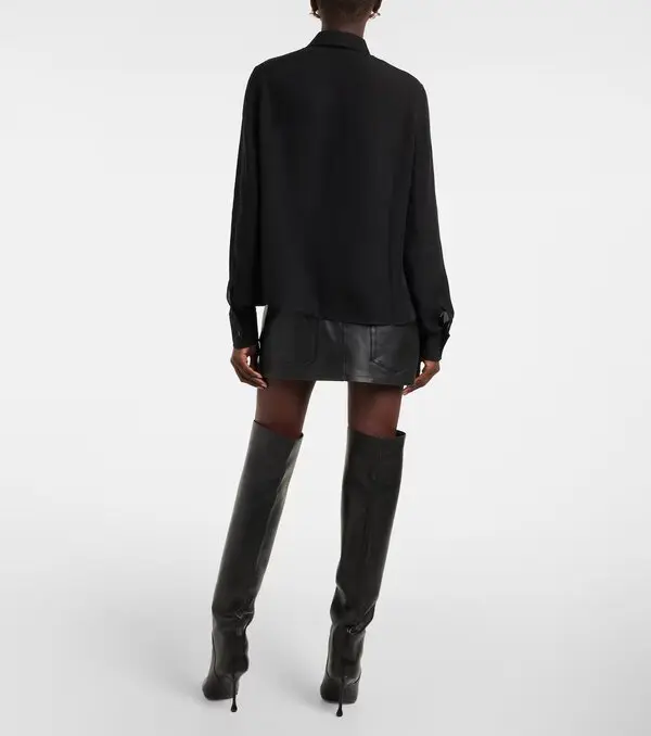 Wardrobe.NYC Tie Collar Shirt