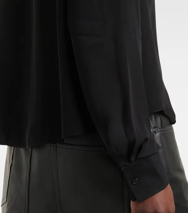 Wardrobe.NYC Tie Collar Shirt