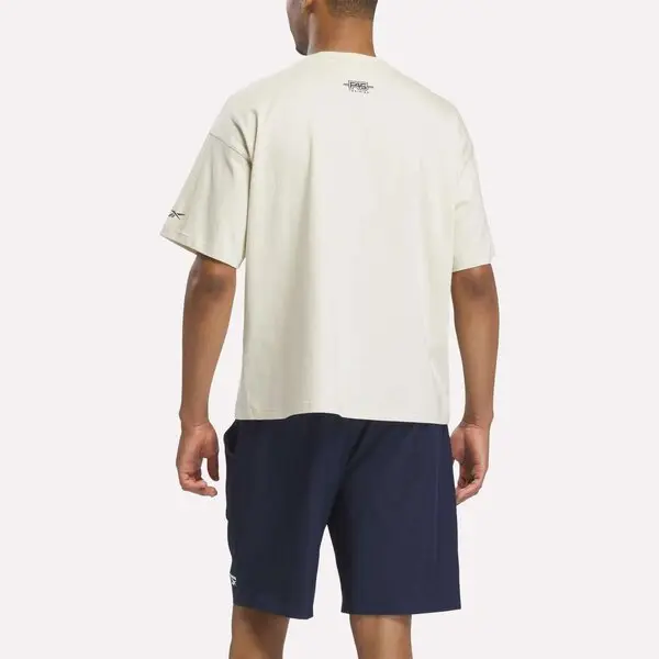 REEBOK X F45 Training Graphic T-shirt - Linen