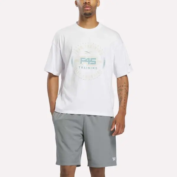 REEBOK X F45 Training Graphic T-shirt - White