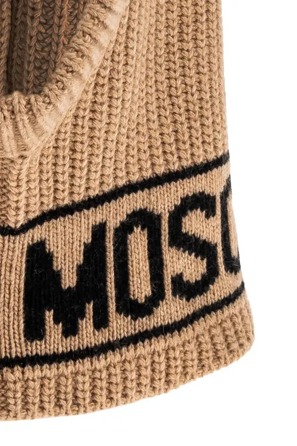 Moschino Logo Detailed Balaclava