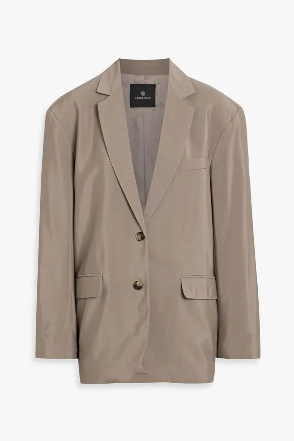 ANINE BING Quinn Twill Blazer