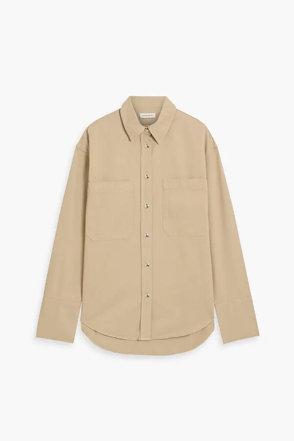 ANINE BING Cotton Twill Shirt