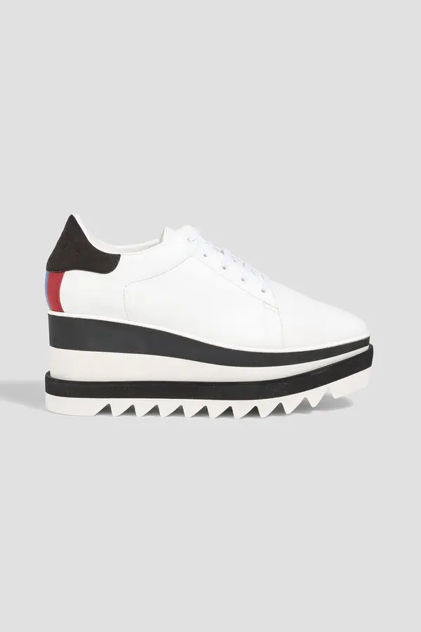 Stella McCartney Sneakelyse Platform Sneakers - White