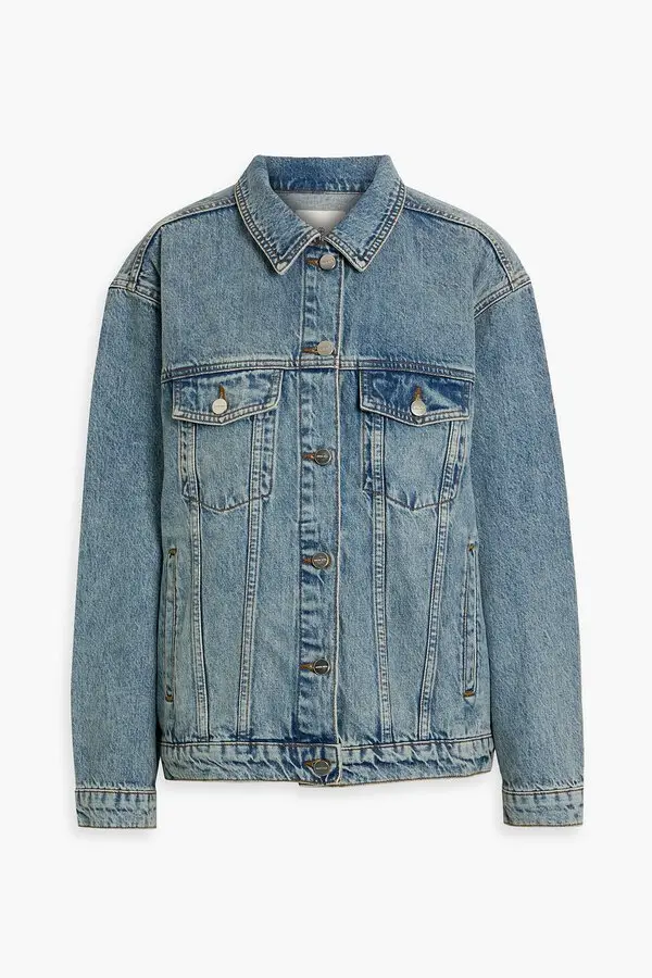 ANINE BING Rory Denim Jacket - Light Denim