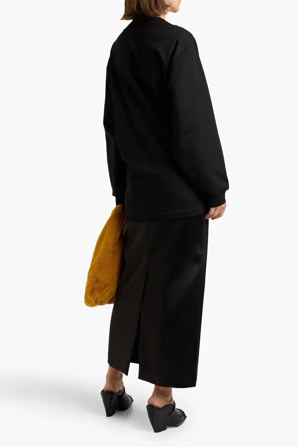 Dries Van Noten Embellished Cotton Sweater
