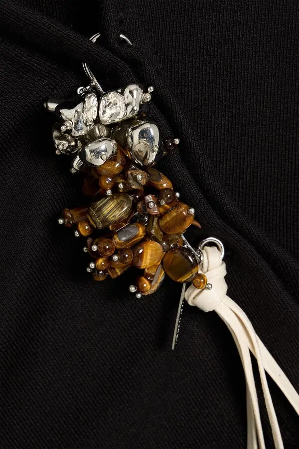 Dries Van Noten Embellished Cotton Sweater