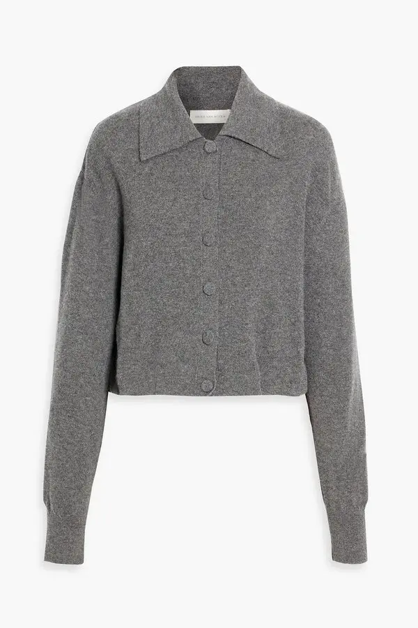 Dries Van Noten Cashmere Cardigan - Dark Gray