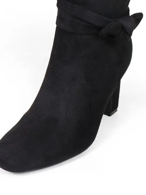 Frederick's Of Hollywood Janeth Ankle Boots - Black