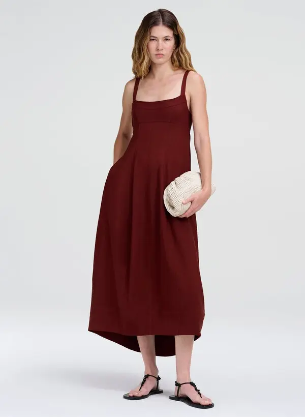 A.L.C. Elisha Dress - Marron