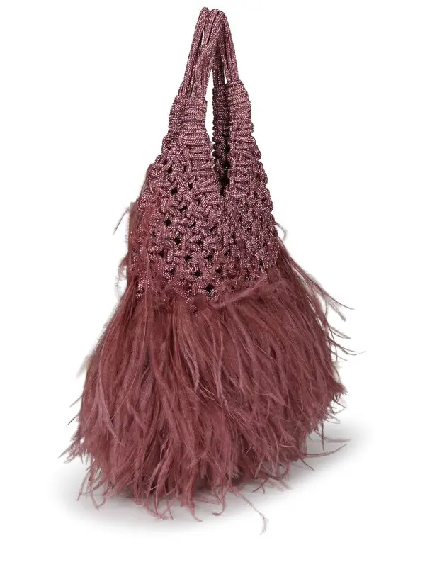 HIBOURAMA Borsa "vannifique Plumes