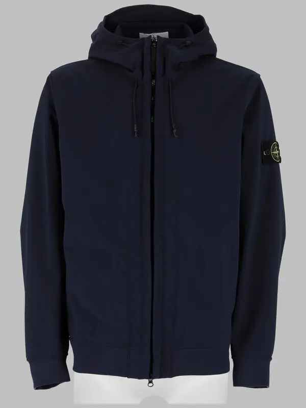 Stone Island Giacca In Tessuto Tecnico A Due Strati