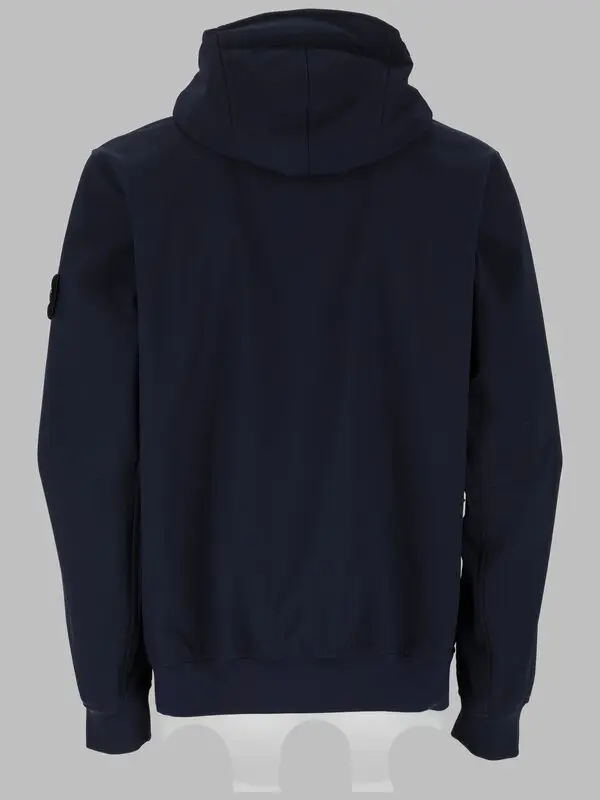 Stone Island Giacca In Tessuto Tecnico A Due Strati